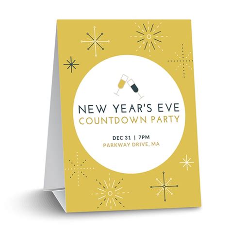 Table Tents Rara Packaging