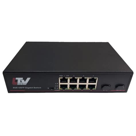LTV LTV-2S08G2S 8-портовый коммутатор Ethernet