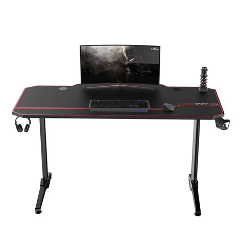 Buy Sogeshome Gaming Desk Computer Desk 140 65cm Z Shaped Computer