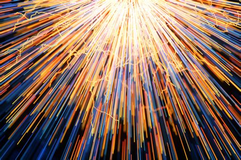 파란색 빛나는 방사형 선 마법의 선 3d 렌더링 0명에 대한 스톡 사진 및 기타 이미지 0명 3차원 형태 광선 Istock