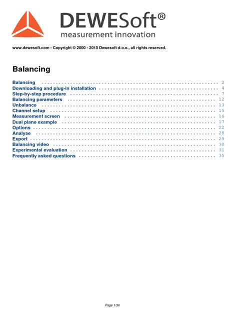 balancing pdf rotation around a fixed axis force
