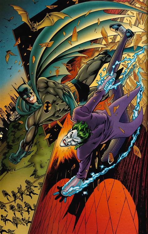 Joker Kills Batgirlrobin And Batman Kills Him Jla The Nail 1 R