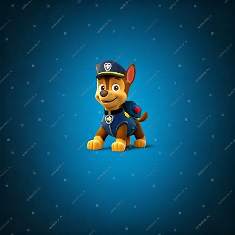 Chase From Paw Patrol Paw Patrol Figurenset Met Hero Pup Chase