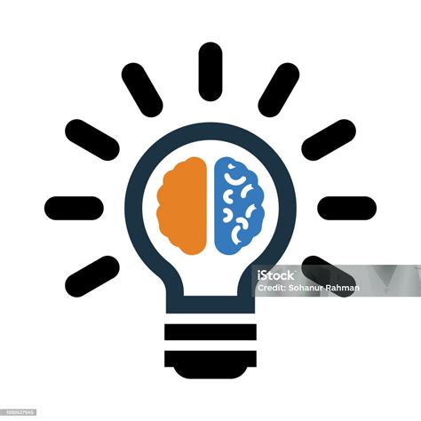 창의적인 똑똑한 아이디어 브레인스토밍 뇌 전구 창의성 아이디어 전구 창의적인 창의성 아이콘 교육에 대한 스톡 벡터 아트 및 기타 이미지 Istock