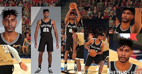Nba 2k20 Tim Duncan Cyberface And Body Model Retired Version By Hc23