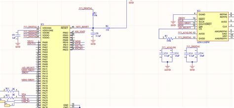 Pcb Controlling ADC On Off With Microcontroller Electrical Engineering Stack Exchange