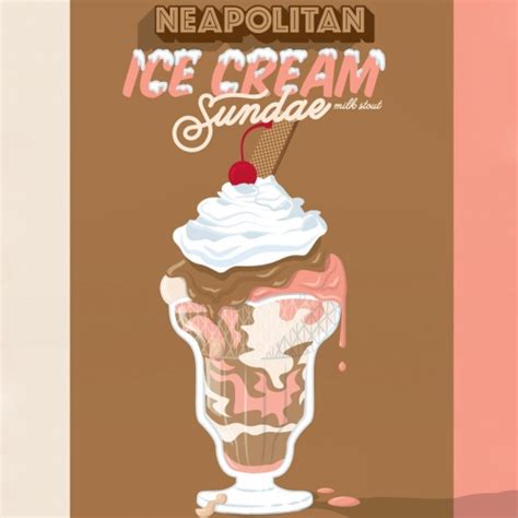 Neapolitan Ice Cream Sundae Ingenious Brewing Company Untappd