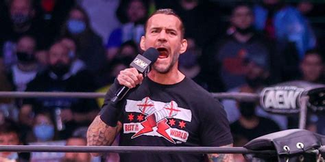 Cm Punk Becoming Aew World Champion Is A Double Edged Sword