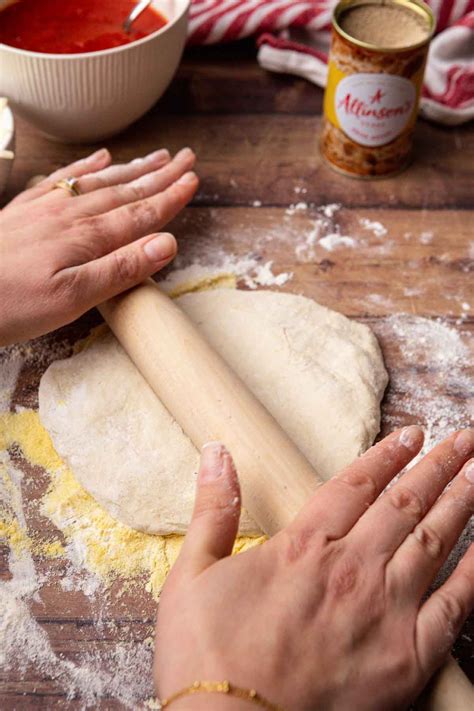 Thin Crust Pepperoni Pizza Recipe Dinner Then Dessert