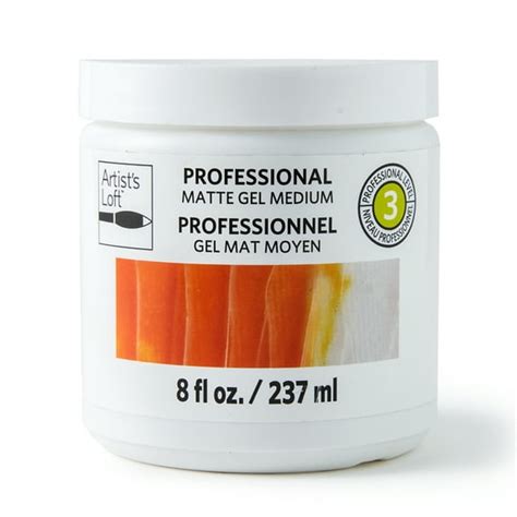 Professional Matte Gel Medium By Artists Loft™
