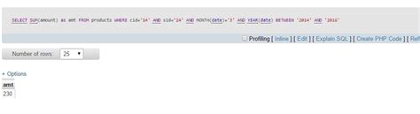 Php Mysql Sum Amount Between Month And Year Stack Overflow