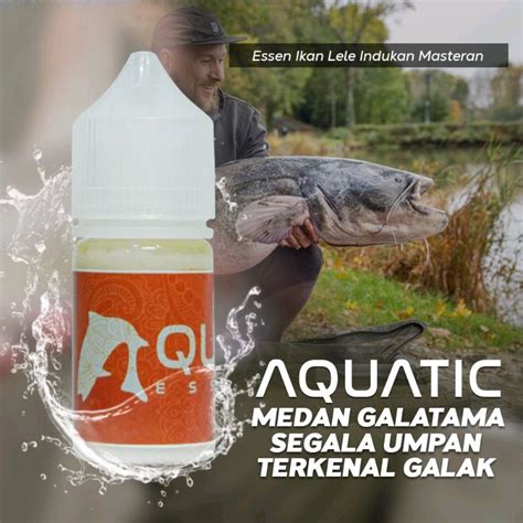 Jual Aquatic Essen Ikan Lele Galatama Lomba Target Induk Babon Isi 10ml