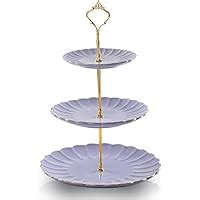 Pukka Home 3 Tier Ceramic Cake Stand British Royal Series Wedding