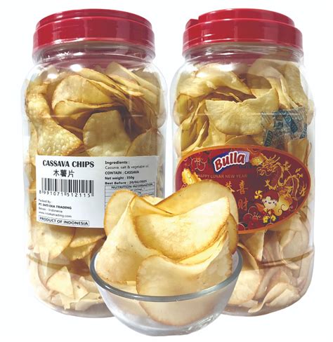 Large Cassava Chips 350g Pt Inti Eka Trading