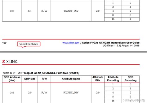 Xilinx Fpga Gtx的drp速率配置详解fpga Drp Csdn博客 Xilinx Fpga Gtx的drp速率配置详解fpga Drp Csdn博客