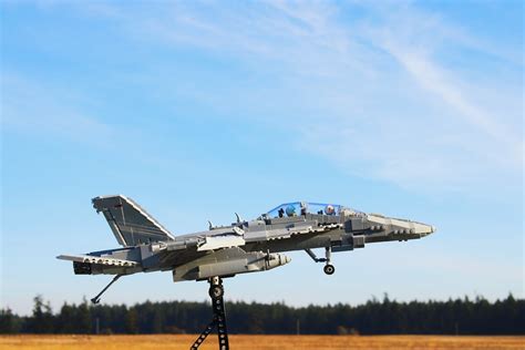 Brickveteran Legophantomworks EA 18G Growler In LEGO Flickr