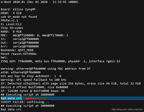 Xlinxzynqmppetalinux Qspi Flash Linux Qspi Flash Zynqmp