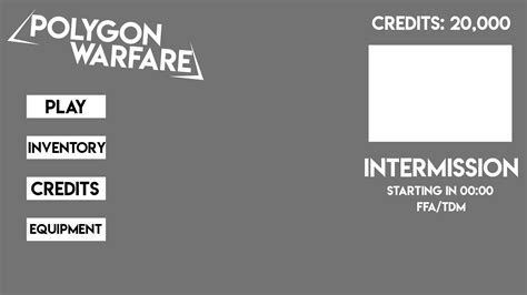 so i made this main menu on photoshop for my next game like polygon