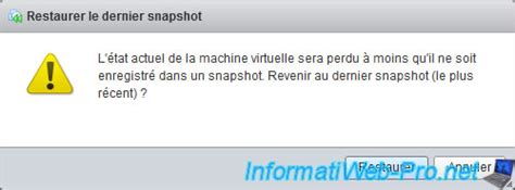Create Snapshots Of A Vmware Esxi 70 And 67 Virtual Machine Vm To