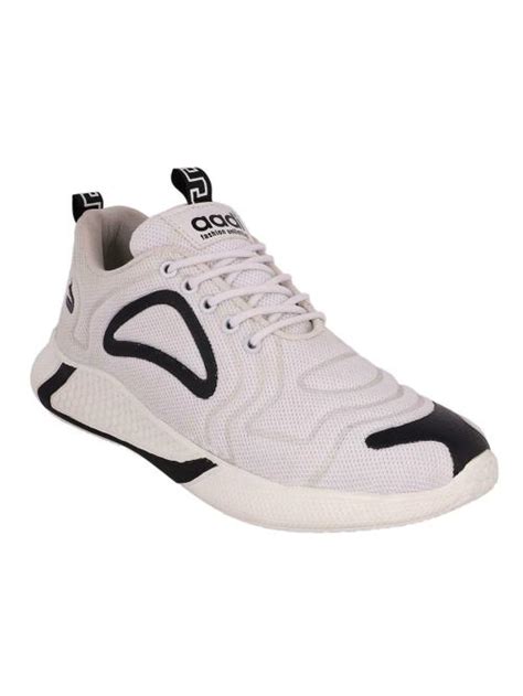 Buy Aadi Mens White Mesh Outdoor Casual Shoes Online At Best Prices In