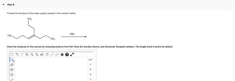 Solved Part AProvide the structure of the major organic | Chegg.com