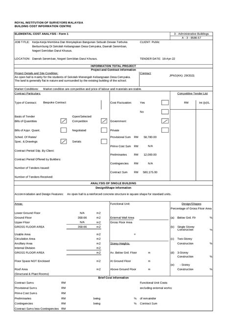 Cost Analysis For Project Assignments Construction Law Docsity