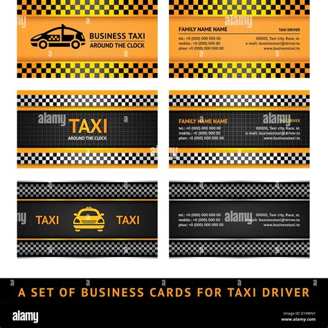Plantillas Tarjetas De Presentacion De Taxis Formatos Para Descargar Best Event In The World