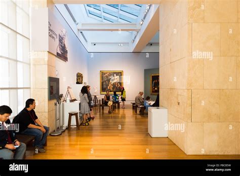 Los Angeles Usa Sep 26 2015 Interior And Gallery Of The J Paul