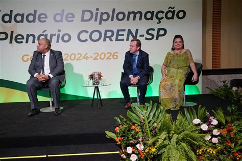 Conselheiros Da Gestão 2024 2026 Do Coren Sp São Diplomados Em
