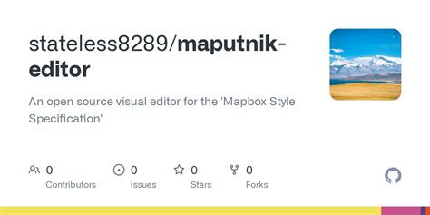 GitHub Stateless Maputnik Editor An Open Source Visual Editor For The Mapbox Style