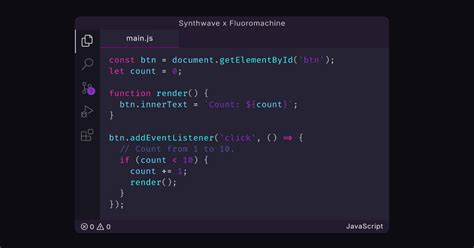 Synthwave X Fluoromachine By Webrender Vs Code Themes