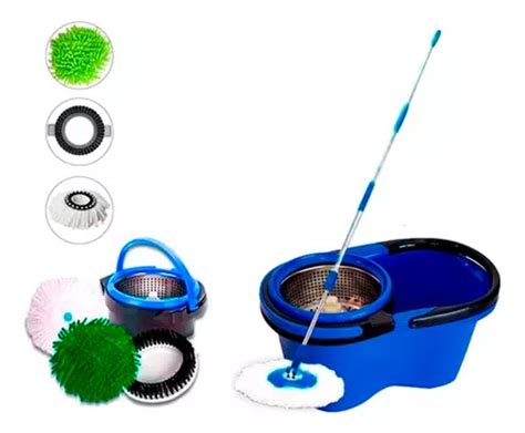 Balde Perfect Mop Pro Giratório Limpeza Geral Esfregão Parcelamento sem juros