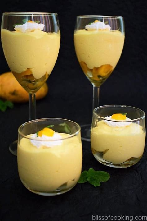 Easy Mango Mousse Eggless Artofit