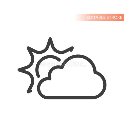 Climate Line Icons Collection Environment Atmosphere Weather