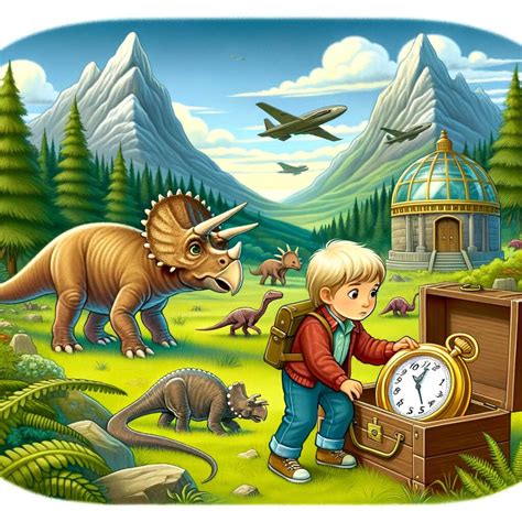Le Voyage Temporel d Arthur Histoire de science fiction 7 à 8 ans