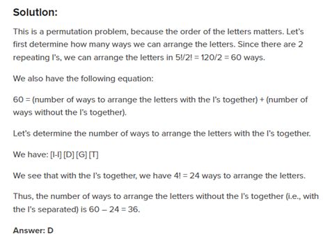 permutation problem r gmat