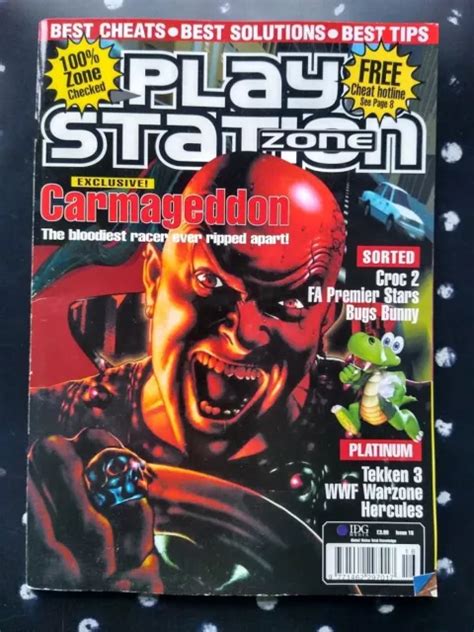 playstation zone magazine issue 16 play station £7 00 picclick uk