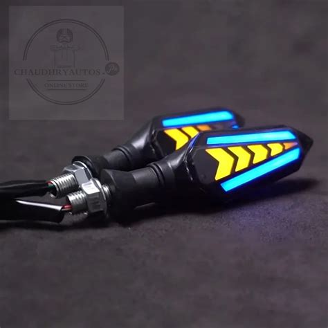 Smoke Lava Running Led Indicator 2 Pcs Chaudhry Autos Pk