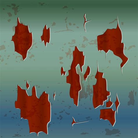 Premium Vector Seamless Texture Of Old Metal With Rust Illustration