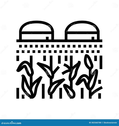 Bioenergy Farming Biomass Energy Icon Doodle Illustration Cartoon Vector