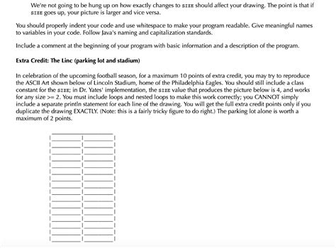 program description you will write a java class