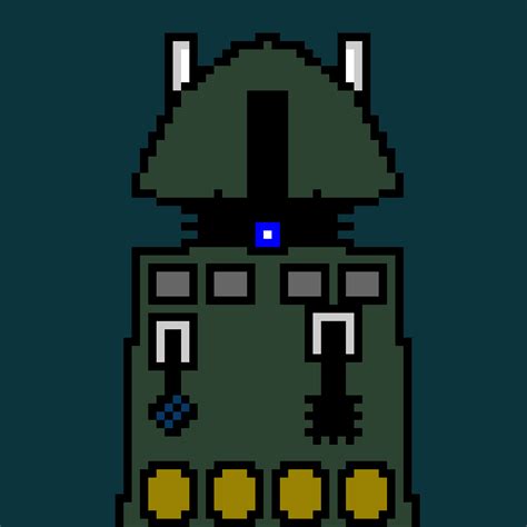 Dalek In The Show Doctor Who Pixel Art