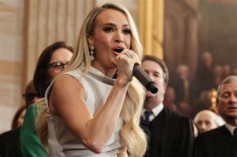 Carrie Underwood Performs A Cappella At Donald Trump Inauguration After