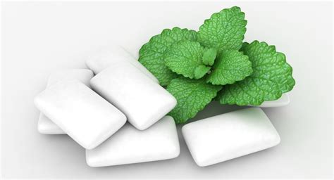 민트와 함께 껌 3d 모델 19 Max Fbx Obj 3ds Free3d