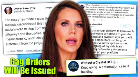 Judge Not Happy With Tati Westbrook Lawsuit Youtube