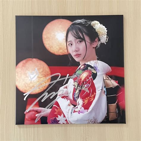 天咲光由 成人記念 直筆サイン入り フォトジャケット スターダム 完全新品未使用品 サイン