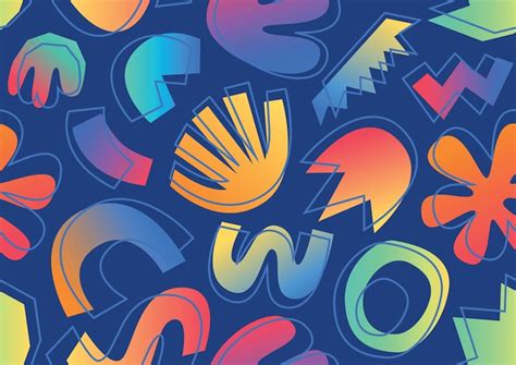 Premium Vector Various Modern Free Form Shapes And Doodle Objects