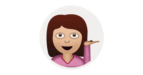 Information Desk Person Emoji Edible Frosting Rounds Zazzle