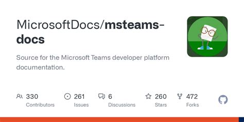 Msteams Docsbots Filesv4md At Main · Microsoftdocsmsteams Docs · Github