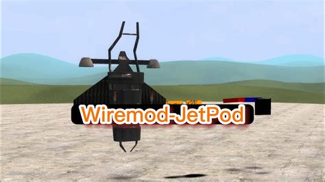 Garry S Mod Wiremod Jetpod Eng Youtube
